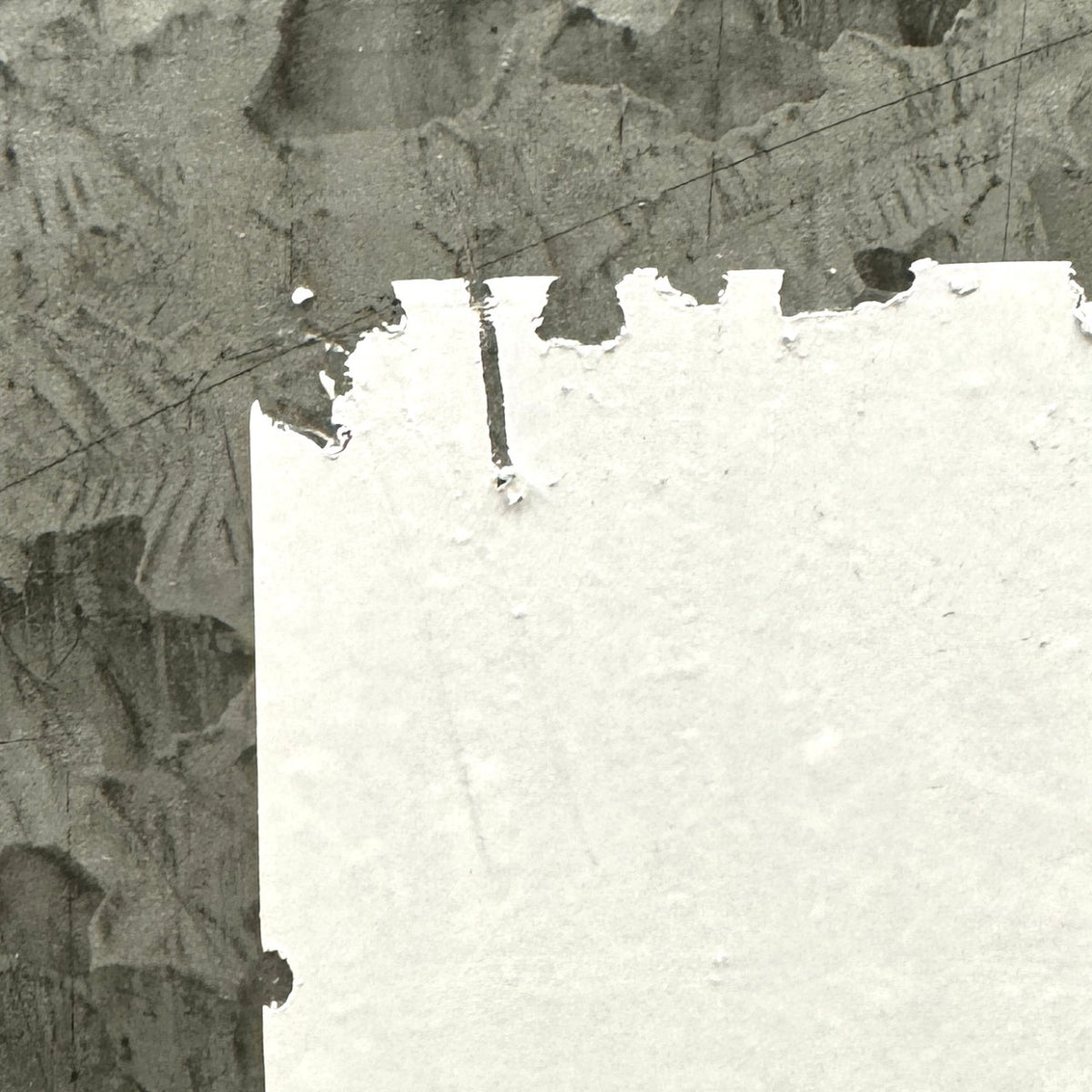 A4 size - Plain White eggshell sticker – FADEBOMB