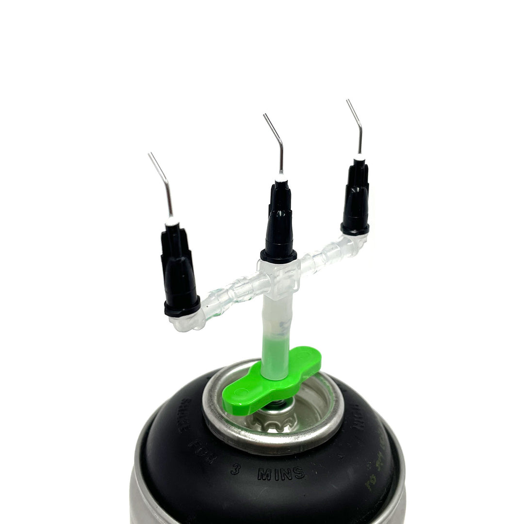 FADEBOMB 3 line needle skinny cap - BK angled needle